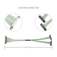 China 20380 Micro Miniature Coaxial Cable 0.4mm Pitch Lvds Extension Cable for sale
