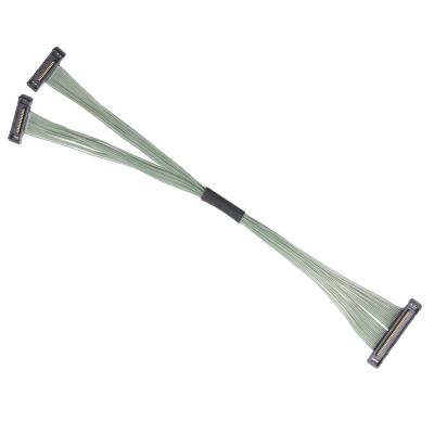China 20380-R35T-06 0.4mm Pitch Micro Coaxial Cable Assembly Lvds Connector 35 Pin for sale