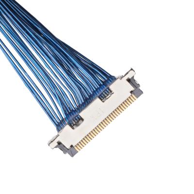 China 20347-320E-12R Micro Coaxial LVDS Cable Connector 5.65mm Depth for sale