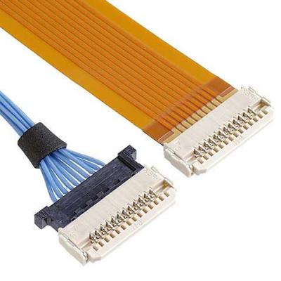 China Universal Lvds Micro Coax Cable DW 5 20598-010T 02  20597 010E 02 for sale