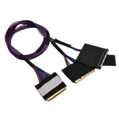 China IPEX CABLINE-VS II 20846-030T-01 lvds cable 30 pin Fully-shielded with mechanical lock, Suitable for high-data-rate for sale