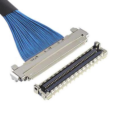 China IPEX-CABLINE-CA II 20878-040T-01 Lvds Micro Coaxial Cable Right angle vertical mating type micro-coaxial connector for sale