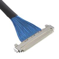 China 20878 030t 01 3493 030t 01 Ipex Micro Coax Cable Fully Shielded for sale