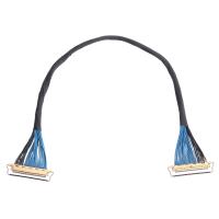 China Horizontal CABLINE-CA 50pin Lvds Micro Coaxial Cable 20633-250T-01S 20634-150T-02 for sale