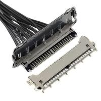 China 20977-040T-01 20975-040T-01 CABLINE-CX II With Cover Edp Micro Coax Cable 30 pin lvds connector for sale
