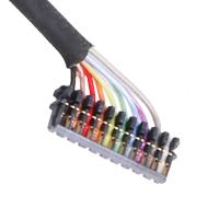 China 0.6 PITCH  IDC Cable Assembly JST 04XSR-36KHF 06XSR-36KHF 10XSR-36KHF for sale