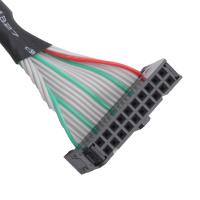 China Half Gold Terminal WIRE CONN IDC 20P PITCH 1.27mm 7/0.12-16P FC/FC Connector for sale