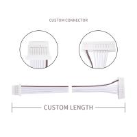 China JST Lvds Cable Conector SHR-08V-S-B Or SSH-003T-P0.2-H TO Molex 51021-1000 PVC for sale