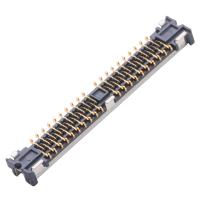 China HIROSE DF56-40p-0.3SD LVDE EDP Micro Coaxial Cable Assembly Connector Housing Black for sale