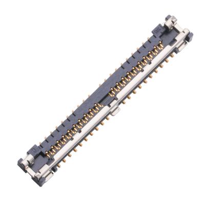 China HIROSE DF56-40p-0.3SD LVDE EDP Micro Coaxial Cable Assembly Connector Housing Black for sale