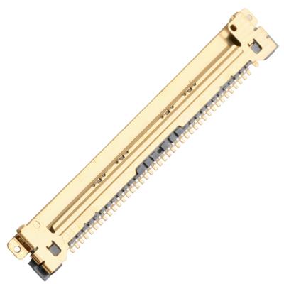 China I-PEX 20455-050E-66 FPC Board End Coaxial Connector 0.5mm Pitch Horizontal Mating for sale