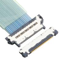 China Extra Fine Micro Coaxial Cable KEL USL00-20L-0.4 USL 20 Pin Lvds Cable Connector for sale