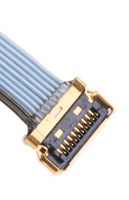 China CABLINE-UY 20857-010t-01 ipex micro coax cable , 0.35mm micro coaxial cable assembly for sale