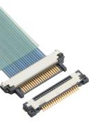 China Extra Fine Micro Coaxial Cable KEL USL00-20L-0.4 USL 20 Pin Lvds Cable Connector for sale