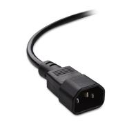 China Copper 3 Pin Extension Cord For Power Supply 2 Pack Computer To PDU for sale