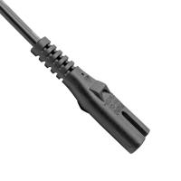 China 6ft Customize Length Electric Power Cord BS1363 To C7 2.5A 250V 18AWG for sale