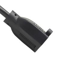 China 3 Pin Electric Power Cord Right Angle NEMA 5-15P To NEMA 5-15R Heavy Duty for sale