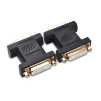 China LVDS cable 2-Pack DVI Dual-Link (24+5 pin) Female Coupler LCD Connector for sale