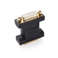 China LVDS cable 2-Pack DVI Dual-Link (24+5 pin) Female Coupler LCD Connector for sale