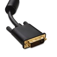 China OEM/ODM DVI-D Dual Link Cable with Ferrites lvds video cable Assembly for sale
