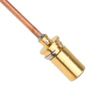 China SR047 Semi Rigid RF Coaxial Connectors VITA 67 SMPM Straight Plug To SMA Male Straight Plug for sale
