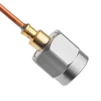 China SR047 Semi Rigid RF Coaxial Connectors VITA 67 SMPM Straight Plug To SMA Male Straight Plug for sale