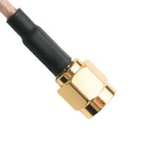China Custom RG316 Coaxial Cable RA MCX Plug Right Angle Plug To SMA Male Straight OEM/ODM for sale