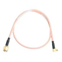 China Custom RG316 Coaxial Cable RA MCX Plug Right Angle Plug To SMA Male Straight OEM/ODM for sale