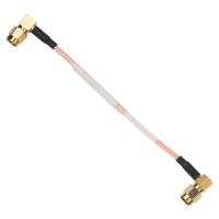 China RA SMA Plug Right Angle RG316 Coaxial Cable Heat Shrink Tube Double Wall Black OD 3.0mm for sale