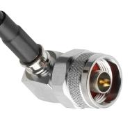 China SMA Male Straight Plug To N Male Plug Right Angle LMR-240 Coaxial Cable OEM/ODM for sale