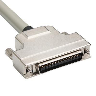 China Rohs D-Sub Cable Female Db50 Case Zinc To Mdr Plug Cover 50 OEM/ODM for sale
