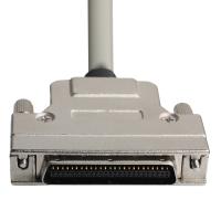 China Rohs D-Sub Cable Female Db50 Case Zinc To Mdr Plug Cover 50 OEM/ODM for sale