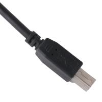 China Male To Male / Female USB 3.0 B Cable Black For Printer Equipment for sale