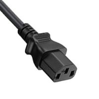 China BS1363 13Amps 250V Electric Power Cord C13 To UK Plug For Computer / Monitor ROHS for sale
