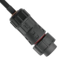 China Waterproof Circular Power Cable M20 Male To Pitch 2.0 JST PHR-6 Wire UL2464 24AWGX5C for sale