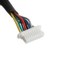 China UL2464 24AWGX5C Waterproof Wire M16 Female To Pitch SH1.0 9P Circular Connector Cable for sale