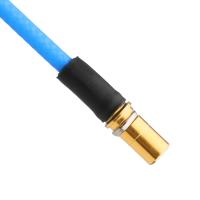 China ROHS Low PIM Flex TFT-5G-402 RF Coaxial Cable Double Shielded With Blue FEP Jacket OEM/ODM for sale