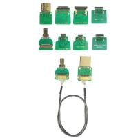 China i pex CABLINE CA Micro Coaxial Cable 20525-030e-02 Lvds Cable Assembly to HD cable adapter MINI-HDMI elbow head HDMI-C for sale