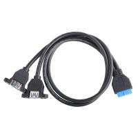 China 19/20 Pin Front Panel Extension Cable Oem / Odm for sale