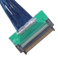 China PCB Extremely Fine Coaxial Harnesses ERM8-040-01-L-D-EM2-TR Twin Coaxial AWG 40 30V for sale