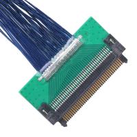 China PCB Extremely Fine Coaxial Harnesses ERM8-040-01-L-D-EM2-TR Twin Coaxial AWG 40 30V for sale
