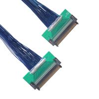 China PCB Extremely Fine Coaxial Harnesses ERM8-040-01-L-D-EM2-TR Twin Coaxial AWG 40 30V for sale