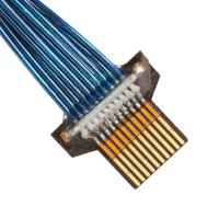 China Printer Fpc Cable FPC-010T-01 MCC COAXIAL UL1354 36AWG 50Ω 0D 0.495 Silvered Copper Alloy for sale