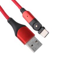 China 1.5m 3.0 Usb C Fast Charging Cable 180 Degree Free Elbow Aluminum Shell for sale