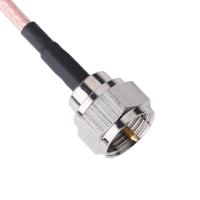 China RG-179 Rf Coaxial Cable 75 OHMS TE 5415226-1 To Amphenol Connex 222114-10 ROHS for sale