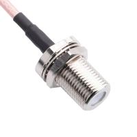 China RG-179 Rf Coaxial Cable 75 OHMS TE 5415226-1 To Amphenol Connex 222114-10 ROHS for sale