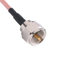 China RG-179 Rf Coaxial Cable 75 OHMS TE 5415226-1 To Amphenol Connex 222114-10 ROHS for sale