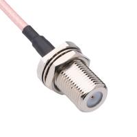 China RG-179 Rf Coaxial Cable 75 OHMS TE 5415226-1 To Amphenol Connex 222114-10 ROHS for sale