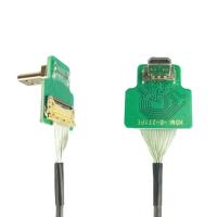 China IPEX 20525-020E-02 To Micro Elbow Head HDMI-D-2 Super Soft Lossless Shielded HDMI Video Cable Adapters for sale