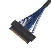 China JAE Productions FI-JT40C-CSH1 To HD1P040MA1 Blue Miniature Coaxial Cable Wire Virtual Reality Eyes Only for sale